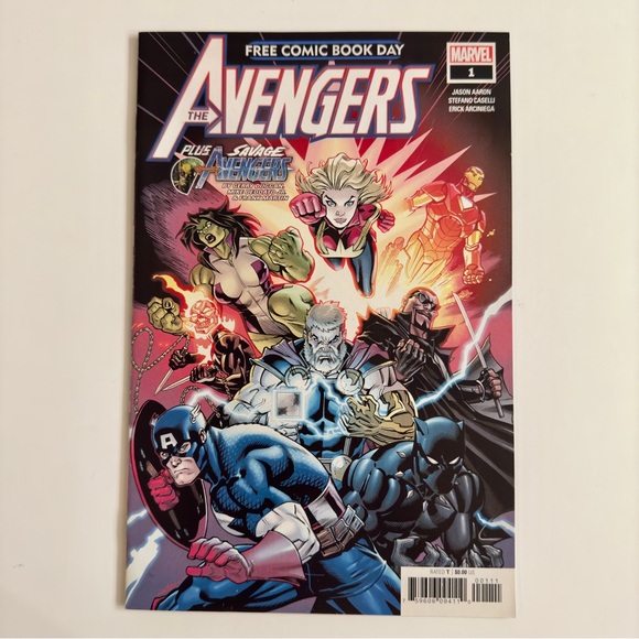Marvel | Accents | Free Comic Book Day 29 Avengers Savage Avengers ...